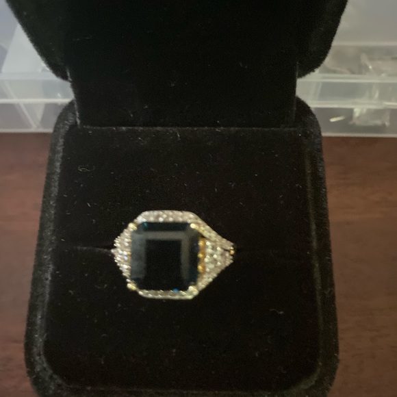 Jewelry | 1k 462ct London Blue Topaz 89 Sapphire Bek081 | Poshmark